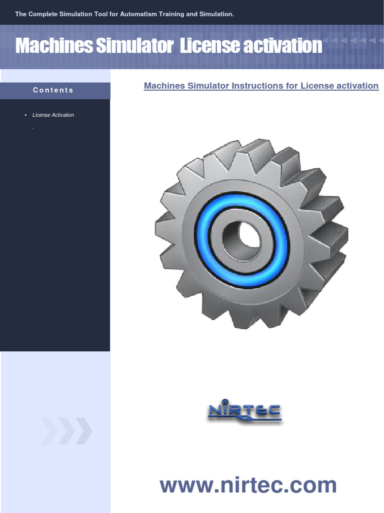 Machines Simulator Instruction For License Activation | PDF | Login ...