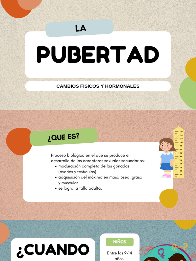 Pubertad ¿Que Es | PDF | Hormona luteinizante | Pubertad