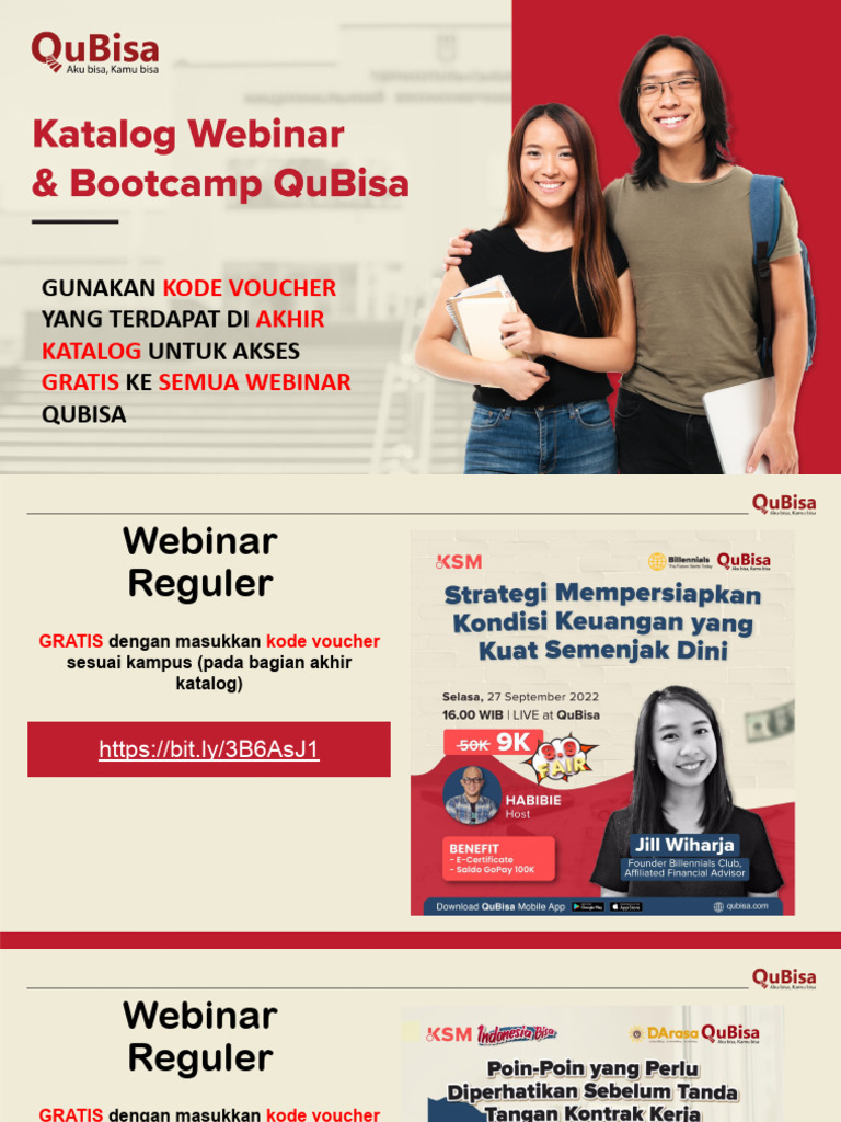 Katalog QuBisa untuk Kampus.pptx (2) | PDF