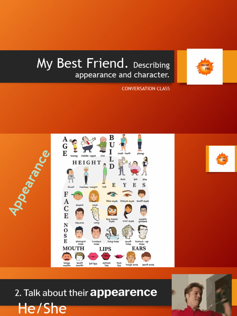 Describing My Best Friend's Traits | PDF | Extraversion And Introversion