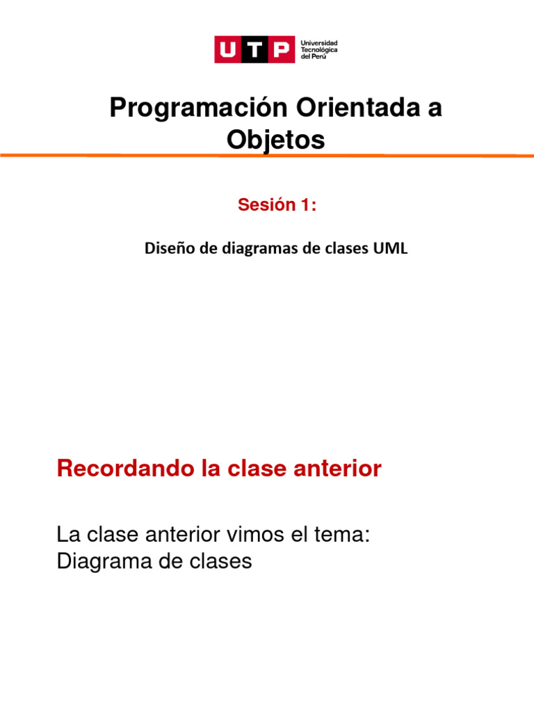 S01 - s2 Diagrama de Clases Practica | Descargar gratis PDF | Constructor (Programación ...