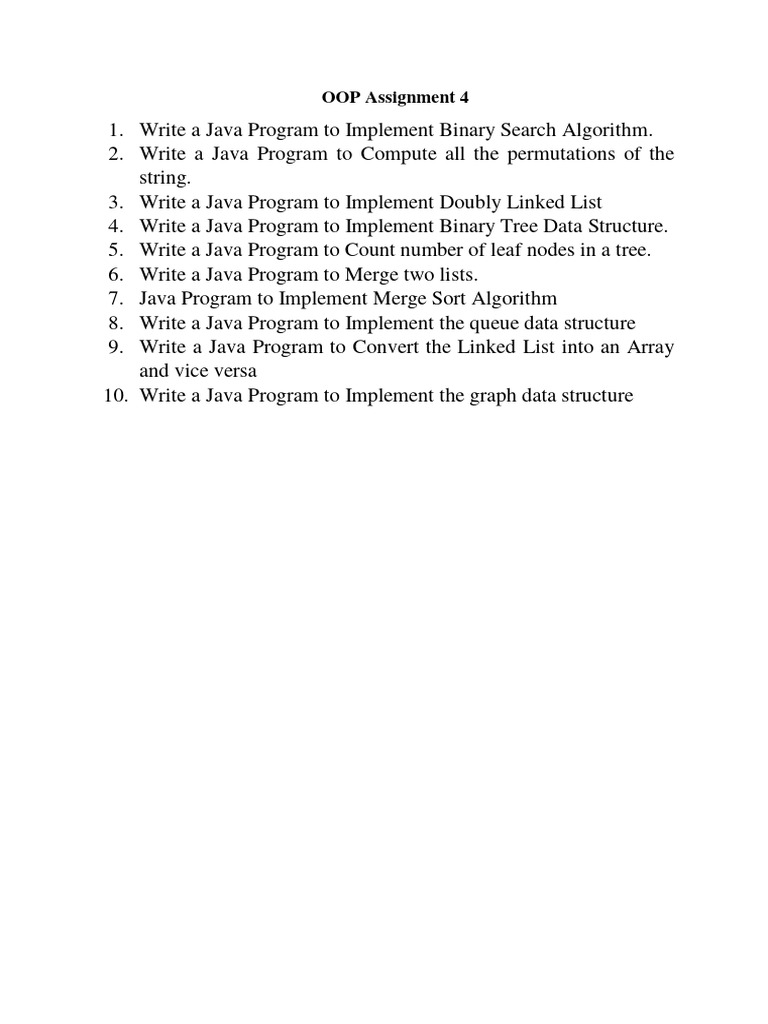 Java OOP: Advanced Programming Tasks | PDF