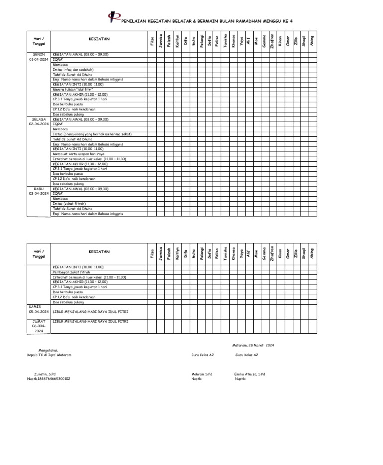 Penilaian Ramadhan - 4 | PDF