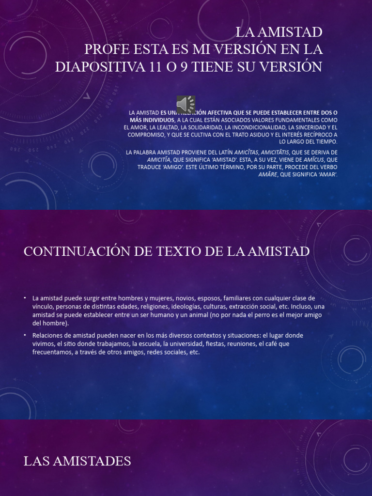 La Amistad | PDF | Amistad | Amor