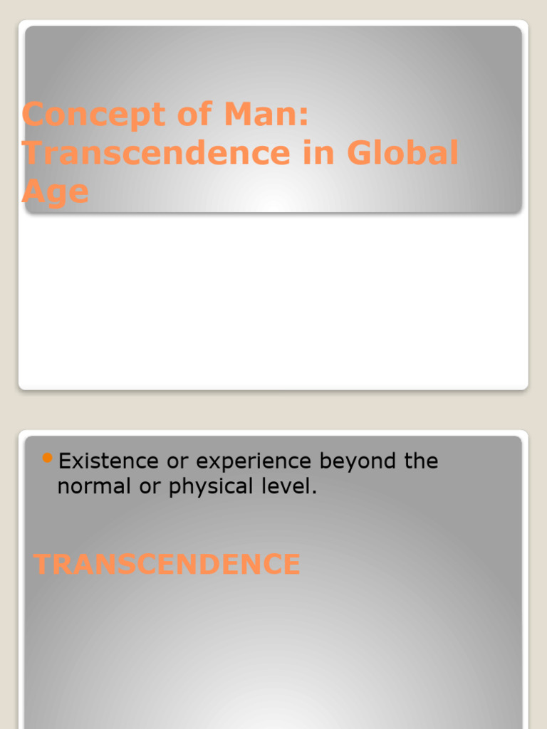 Concept of Man | PDF | Transcendence (Religion) | Brahman
