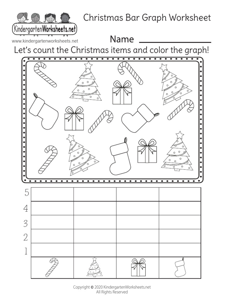 Christmas Bar Graph Worksheet | PDF