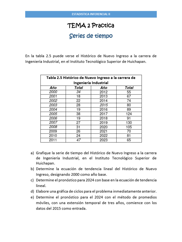 TEMA 2 Practica 2024 | PDF