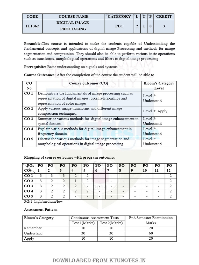 Digital Image Processing | PDF | Data Compression | Digital Signal ...