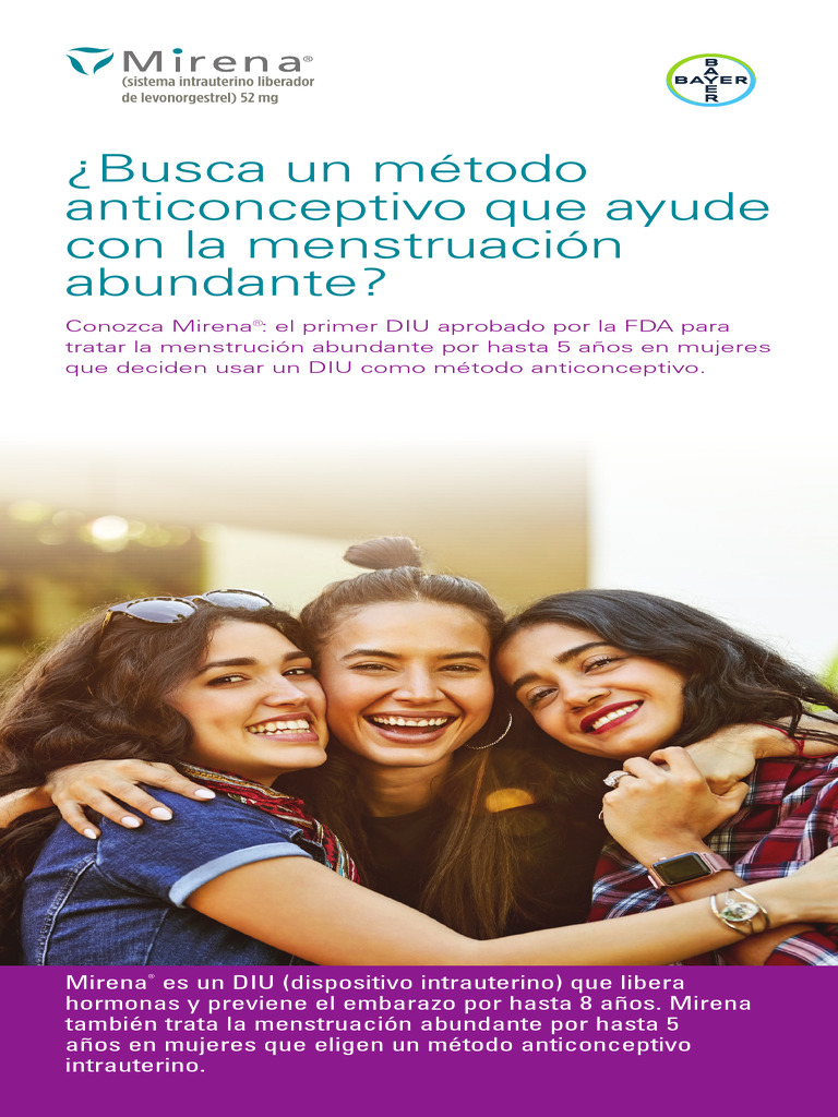 Mirena Patient ES Brochure Digital | PDF | El embarazo | Control de la ...