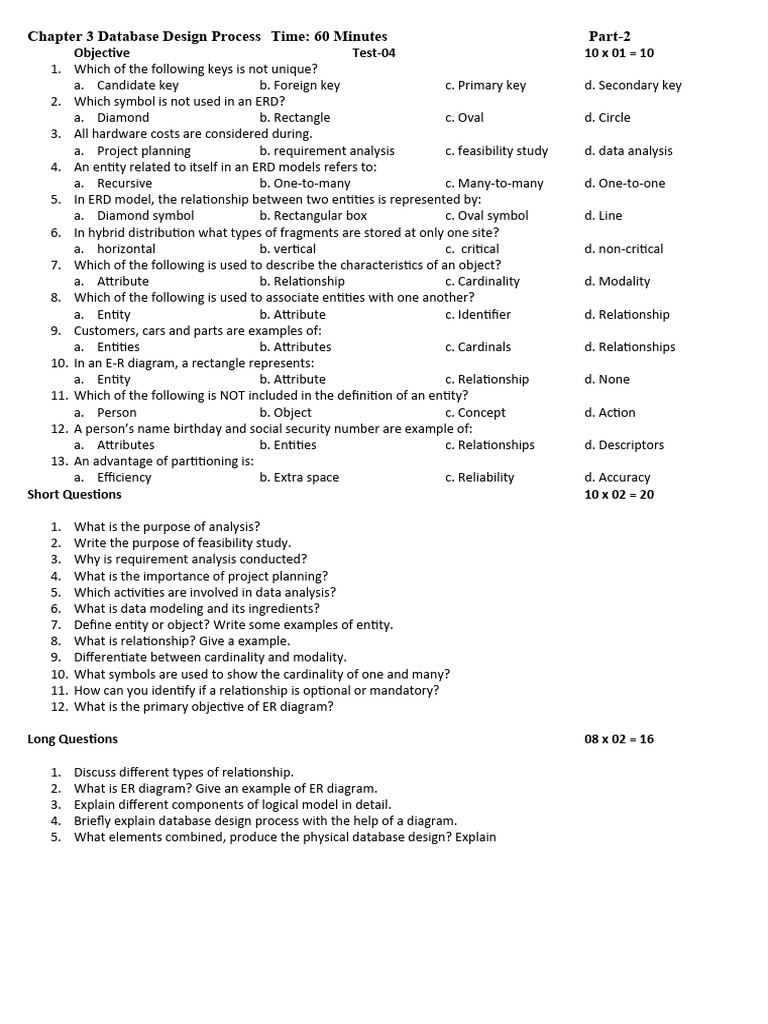 Chapter 3 Database Design Process | PDF | Conceptual Model | Databases Chapter 3 Database Design Process | PDF | Conceptual Model | Databases