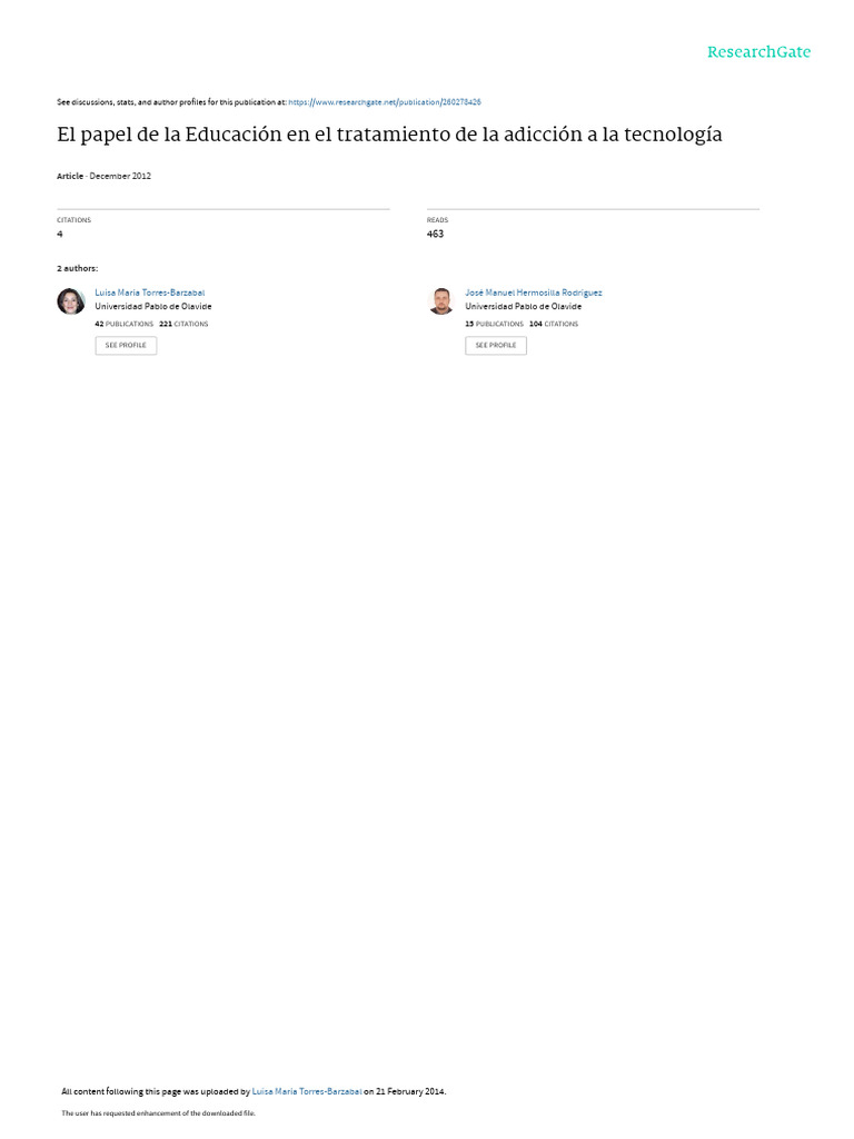 Articulodescargado | PDF | Tecnología de información y comunicaciones | Adolescencia