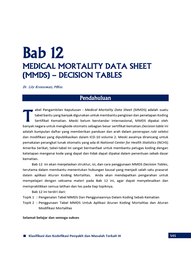 Bab 12 - Koding Morbid Dan Mortal - Selvi | PDF | Sains & Matematika ...