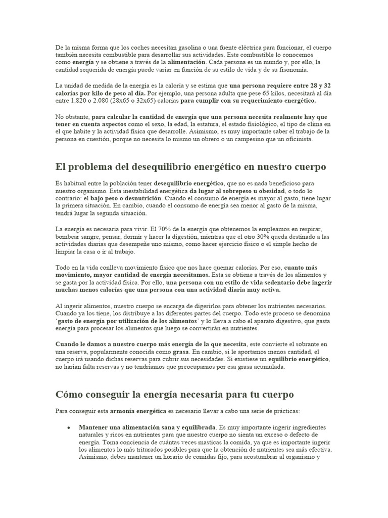Documento Importante | PDF | Alimentos | Nutrientes