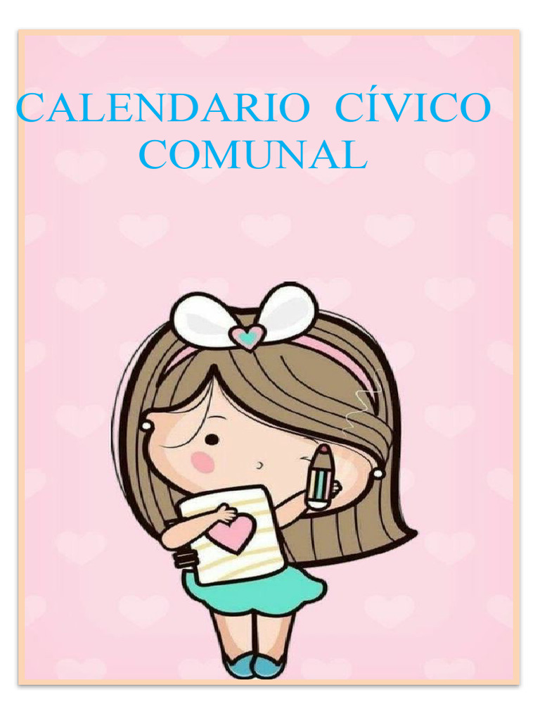 Calendario Cívico Comunal | PDF