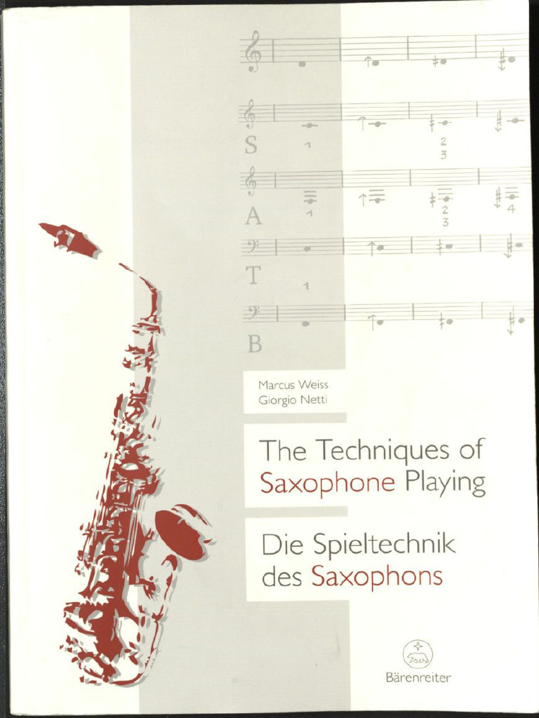 Saxophone Techniques | PDF