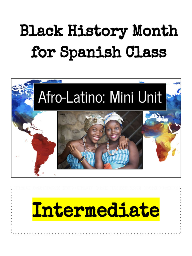 Recursos de Clase sobre Afrolatinos | PDF | America latina | Esclavitud