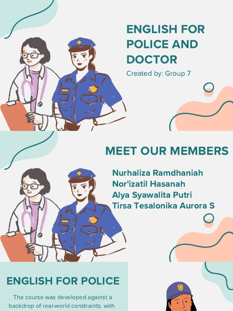 English Courses for Police and Doctors | PDF | Teachers | Learning
