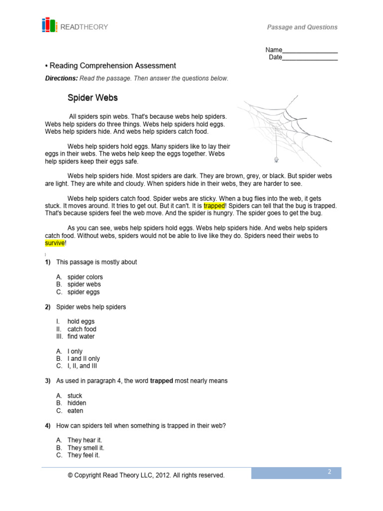 2_Spider_Webs_Free_Sample | PDF | Spider Web | Spider