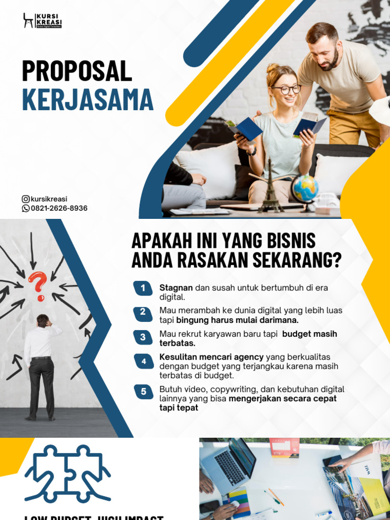 Proposal Kursi Kreasi - UKM X UMKM Akhir Tahun | PDF