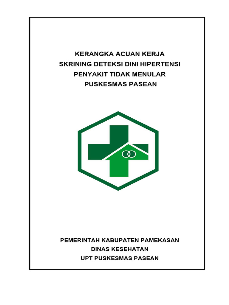 Skrining Hipertensi Puskesmas Pasean | PDF