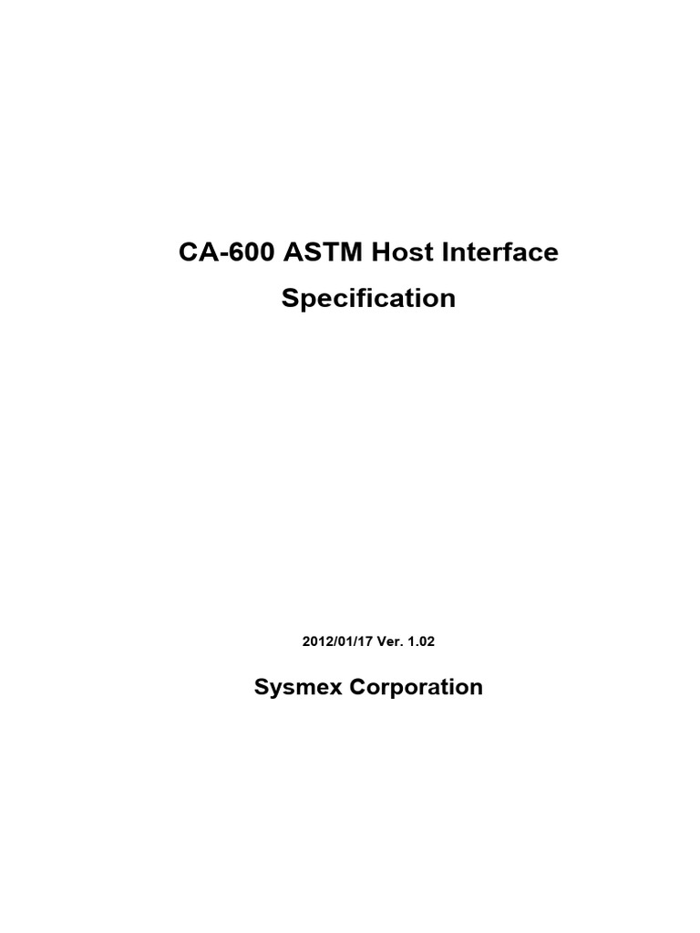 CA-600 Series ASTM | PDF | Computer Engineering | Computing