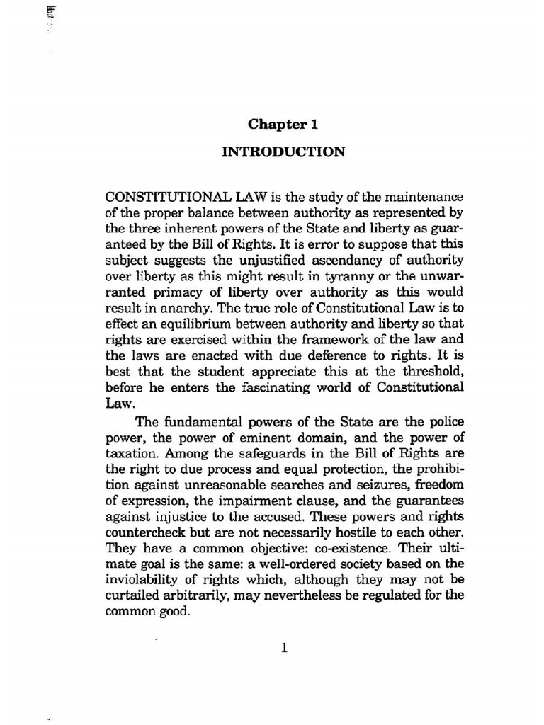 Constitutional Law Isagani Cruz PDF | PDF
