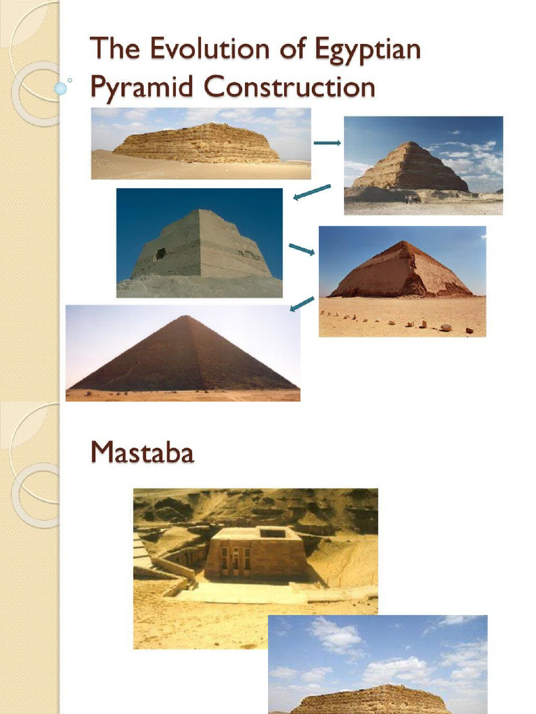 Evolution of Egyptian Pyramid Construction-1 | PDF
