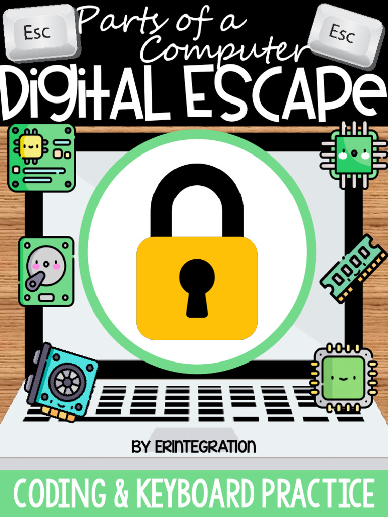 Digital Escape: Coding & Keyboard Practice | PDF | Quotation Mark ...