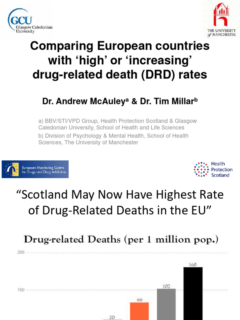 Comparing European Countries With High or Increasing Drug Related Death ...