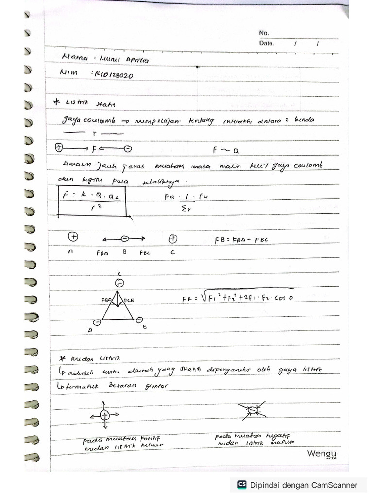 Nurul Aprilia - R1D123020 Fisika | PDF