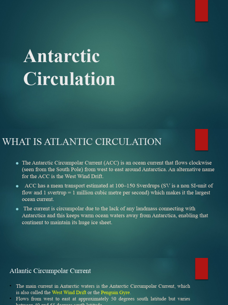 Acc Presentation Pdf Oceans Earth Sciences
