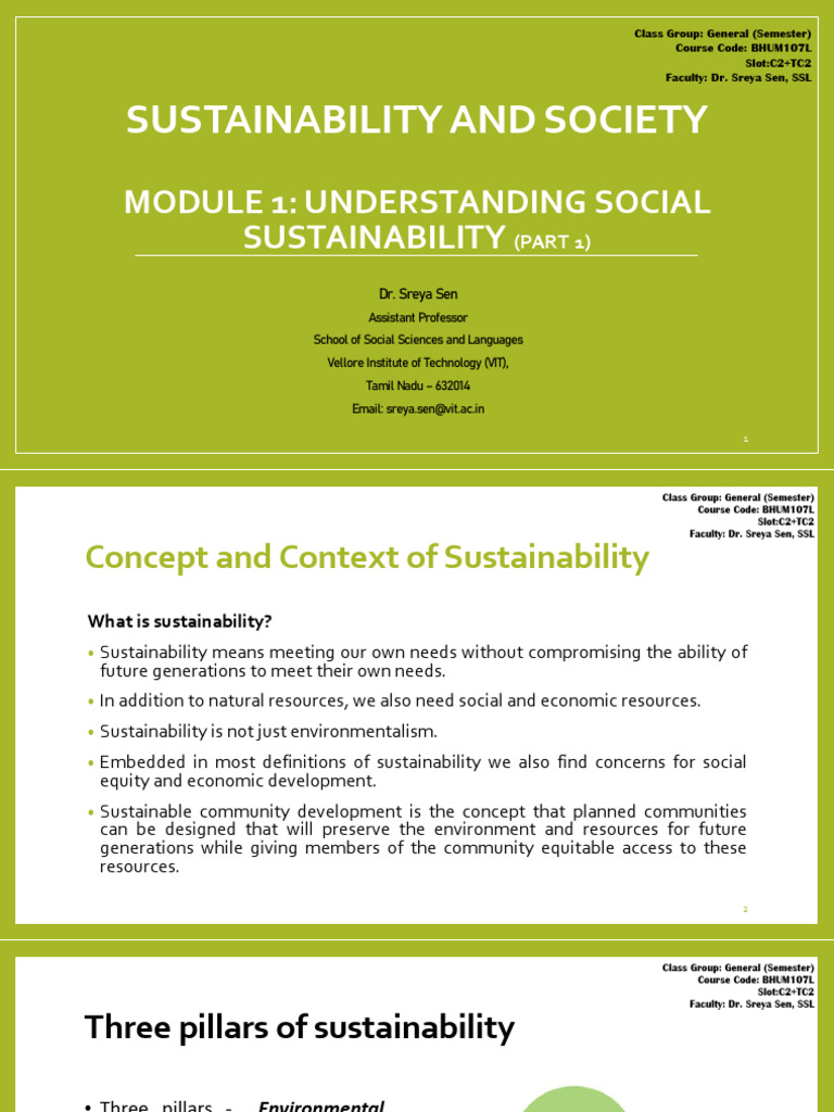 3-Module 1 - What is Sustainability-05-01-2024 | PDF | Sustainability ...
