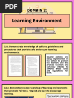Domain 2 | PDF | Learning | Teachers