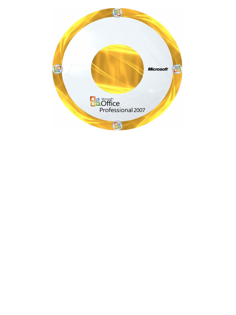 Cover VCD Office 2007 | PDF