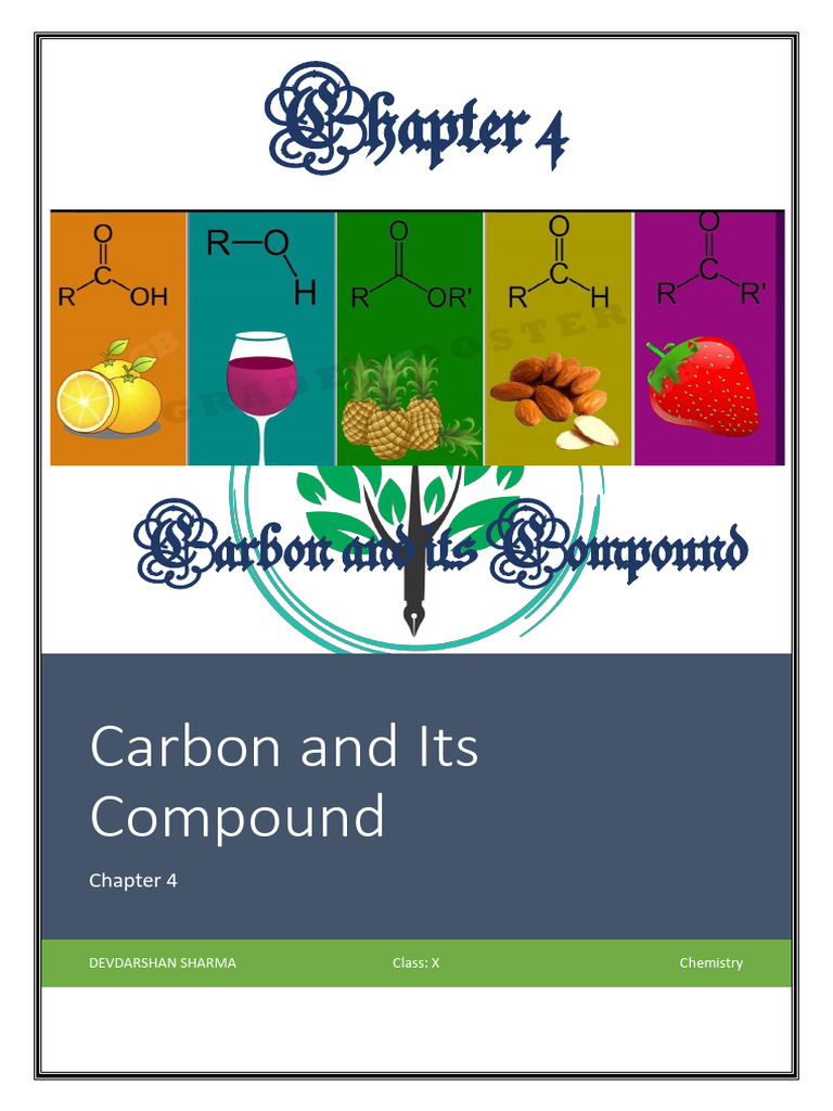 Carbon Compounds: Properties & Types | PDF | Alkene | Valence (Chemistry)