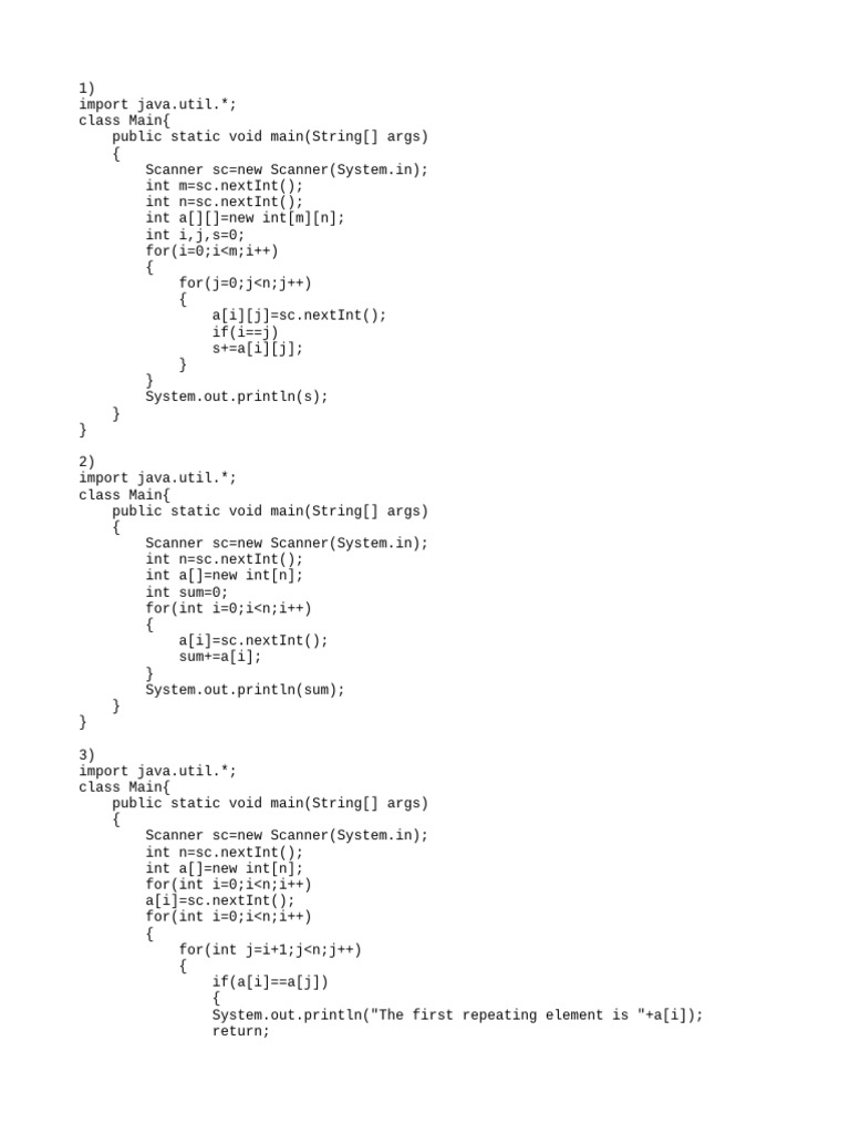 Java Cia 2 16 Marks | Download Free PDF | String (Computer Science) | Systems Architecture