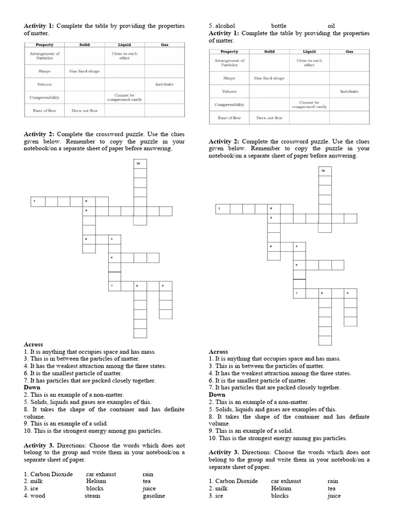 Particle Nature of Matter | PDF | Gases | Matter