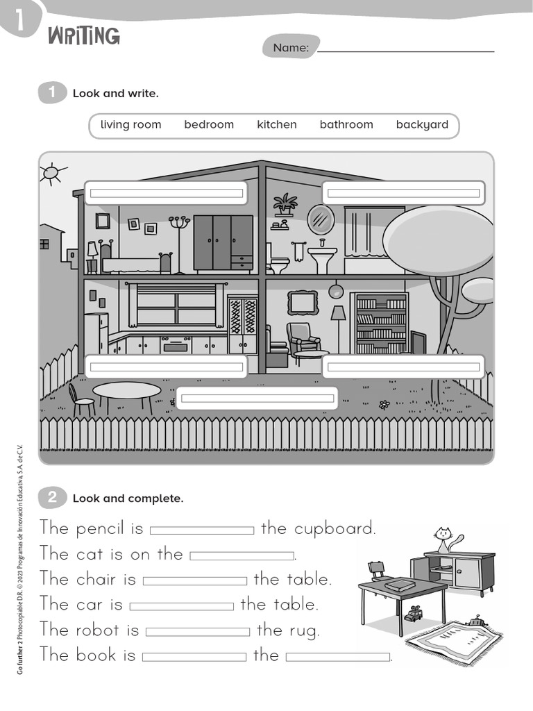 Writing U1 Worksheet | PDF