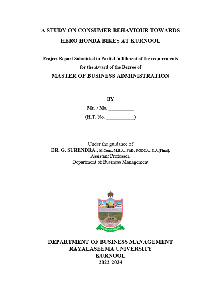 Project Front Pages | PDF | Vocational Education | Qualifications