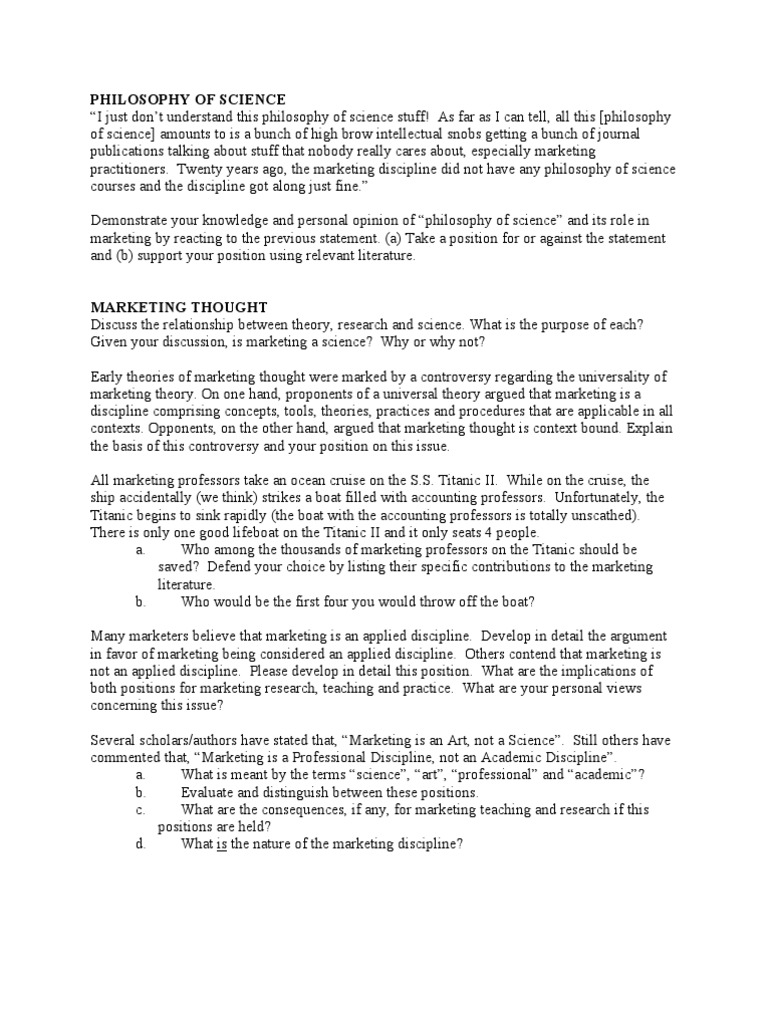 Comprehensive Exam Sample Questions 2 | PDF | Supply Chain Management ...