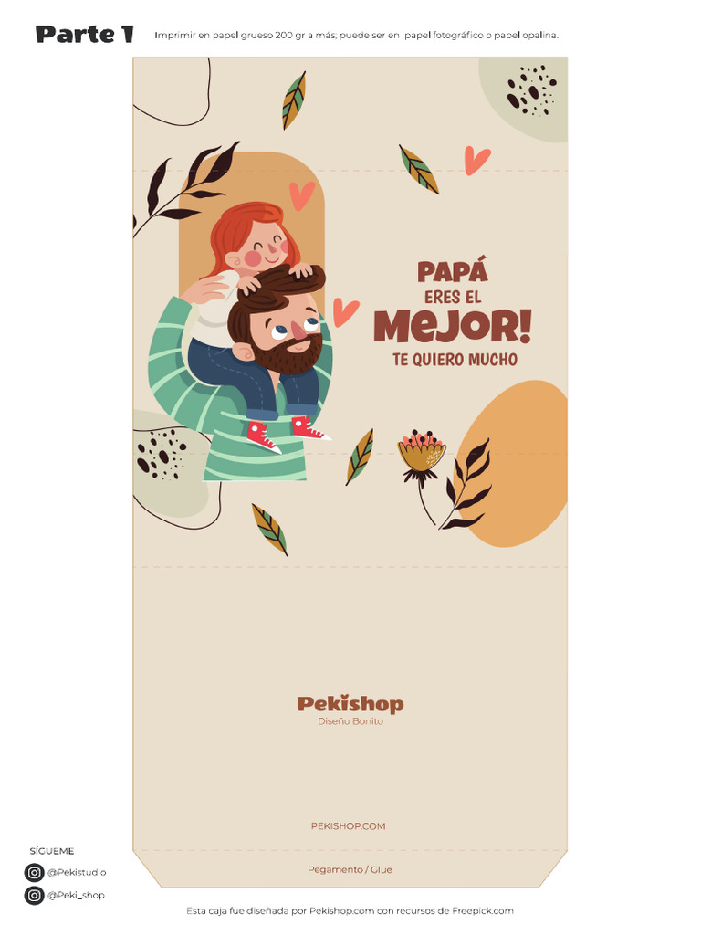 Caja para Ferrero Rocher Padre | PDF