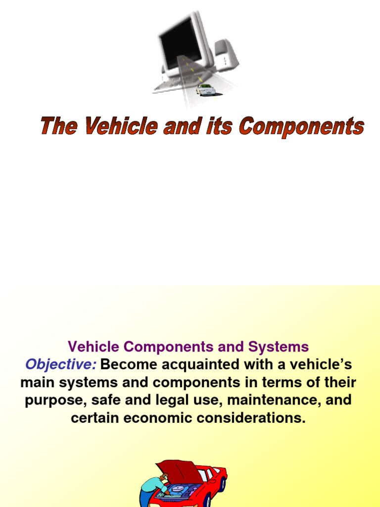 Overview of Vehicle Systems and Components | PDF | Internal Combustion ...