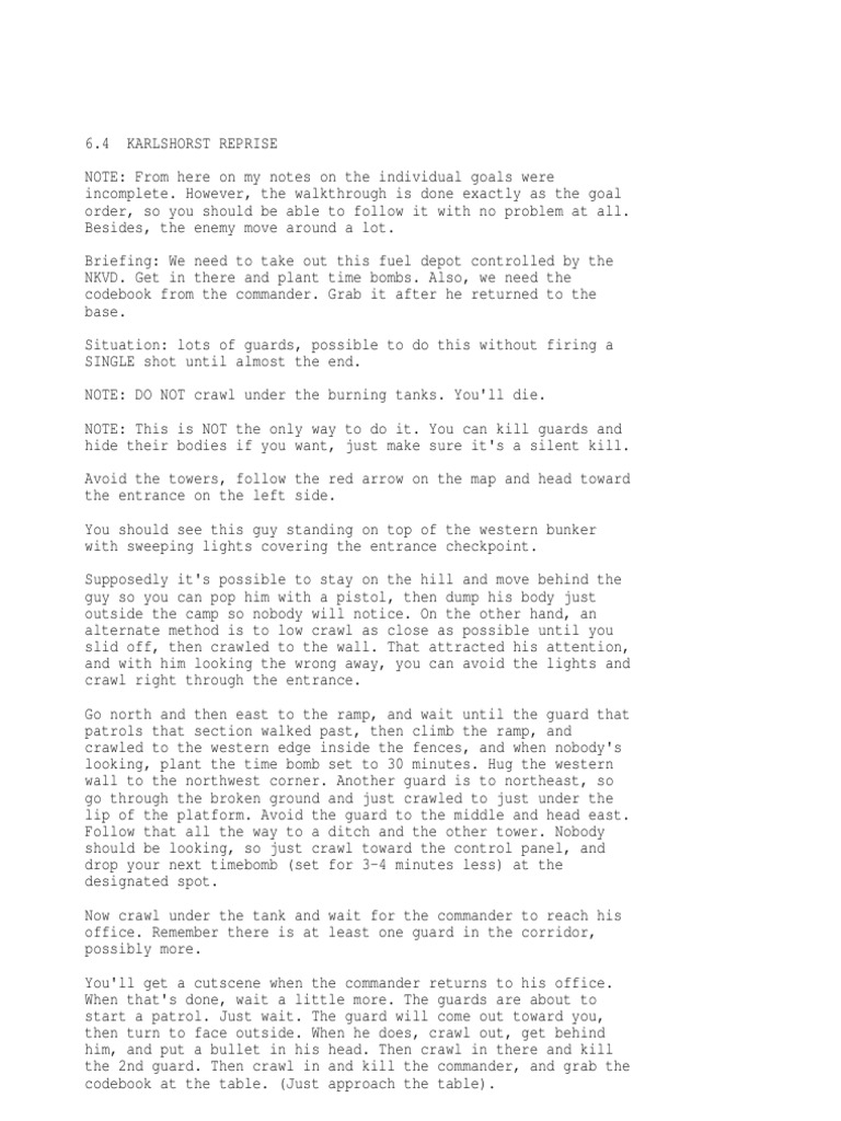 Sniper Elite | PDF | Sniper | Tanks