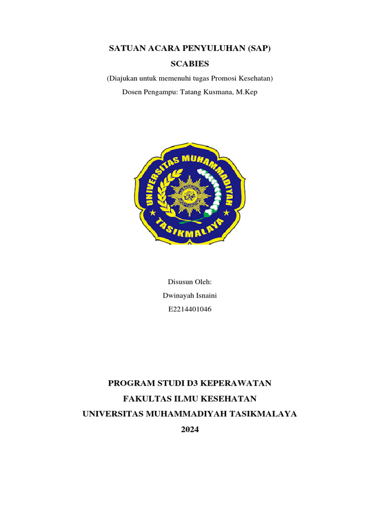 SAP LEAFLET SCABIES | PDF