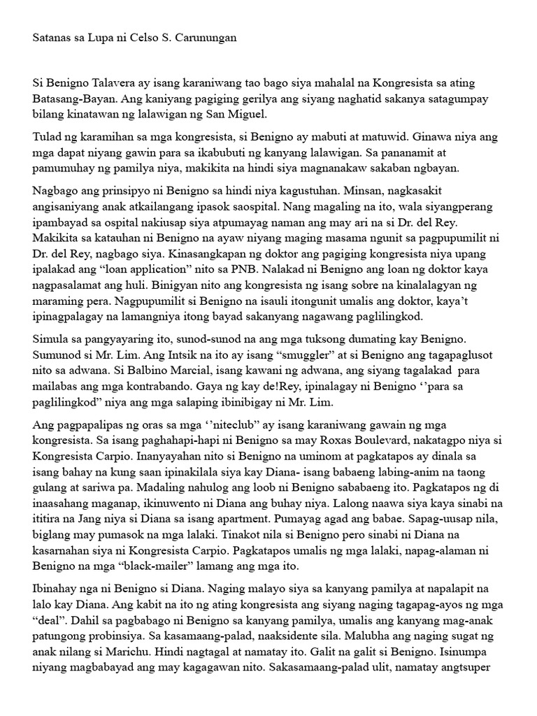 Buod Topic 8 Fil 13 | PDF