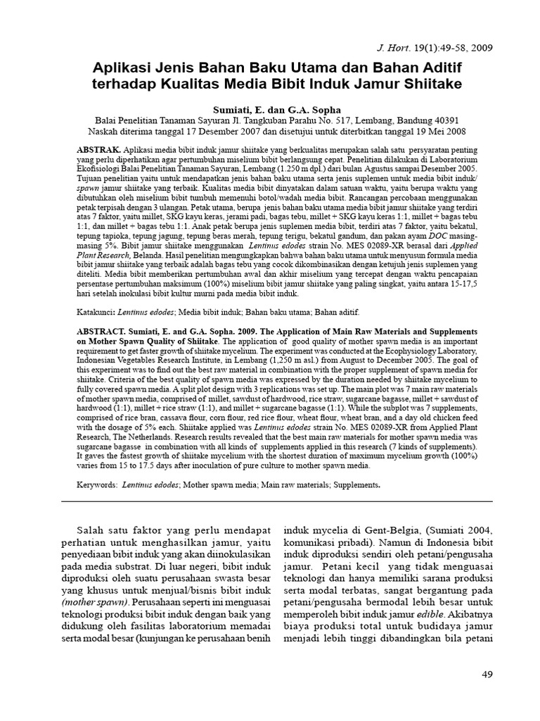 ID Aplikasi Jenis Bahan Baku Utama Dan Baha | PDF