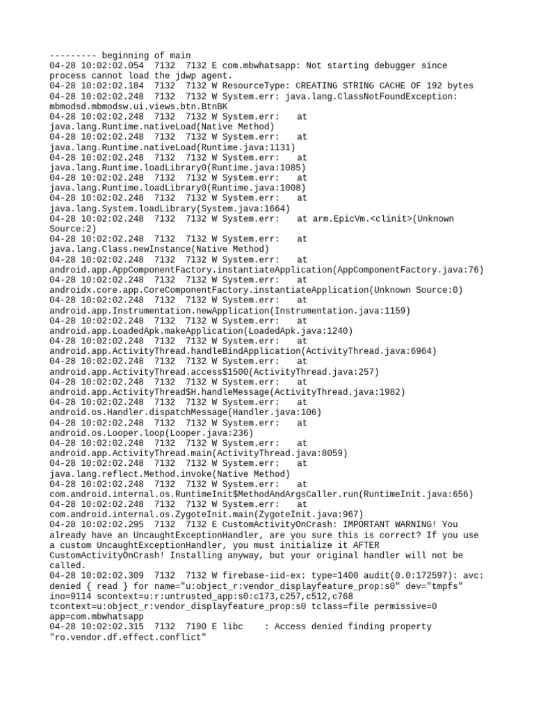 logcat | PDF | Java (Programming Language) | Android (Operating System)