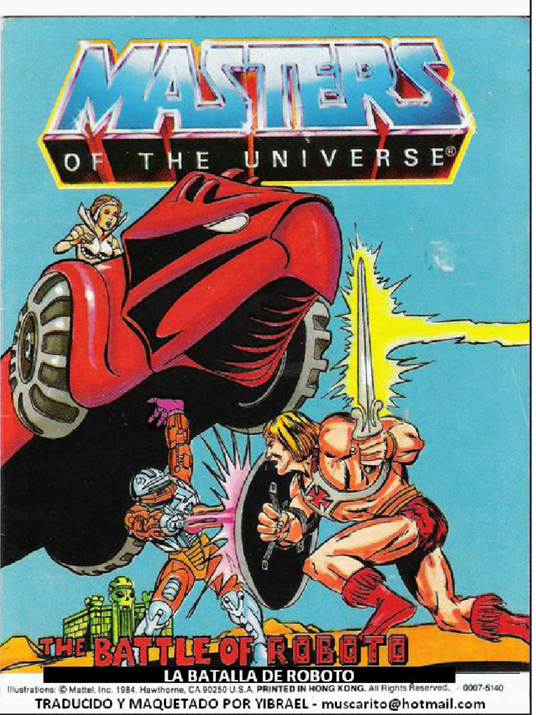 1983 - Comics - He-Man Y Los Amos Del Universo - 29 - La Batalla de Roboto | PDF