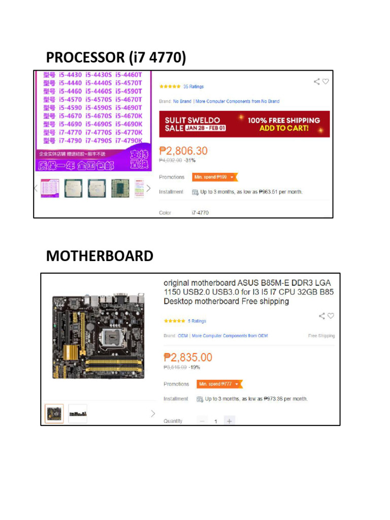 i7 4th build with 8GB GPU | PDF
