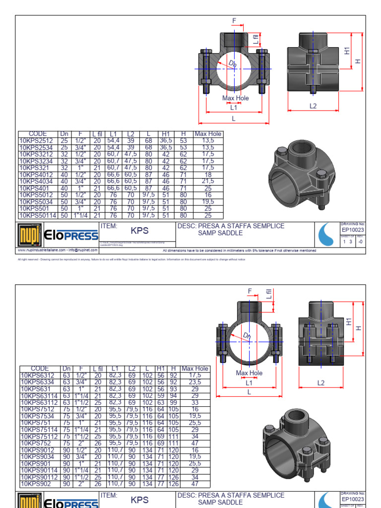 KPS - Samp Saddle | PDF